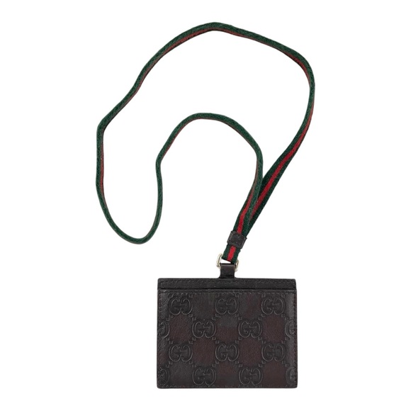 Gucci | Bags | Gucci Id Card Holder Lanyard | Poshmark